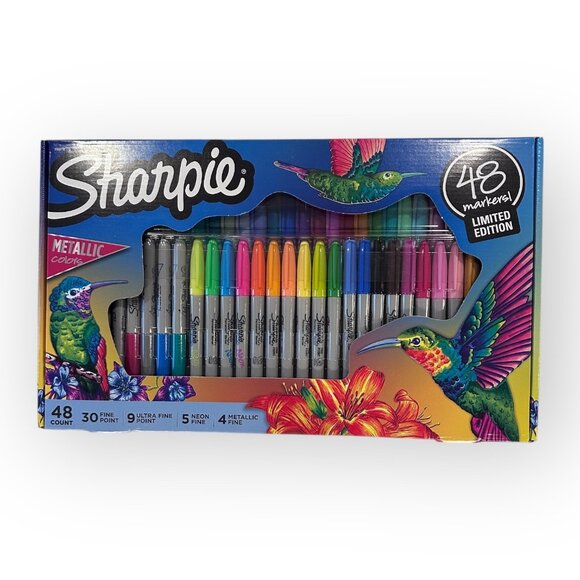 Sharpie | Art | Sharpie Limited Edition 48 Count Marker Set W Metallic ...